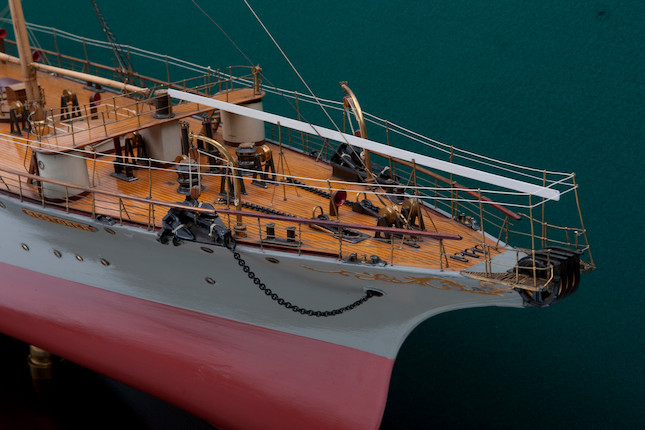 Bonhams : A shipbuilders' model of the cable layer ship C/S Restorer ...