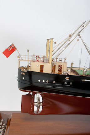 Bonhams : A shipbuilders' model of the cargo passenger steamship S.S ...