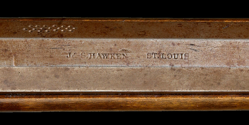 Bonhams : A rare engraved American half-stock percussion rifle by Jacob ...