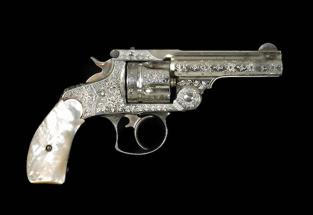 Bonhams : An engraved Smith & Wesson Second Model .38 double action ...