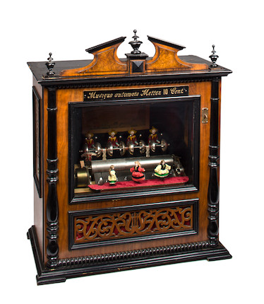 Bonhams : A rare coin-operated 'Forte Piccolo Timbres Dansenses' buffet ...