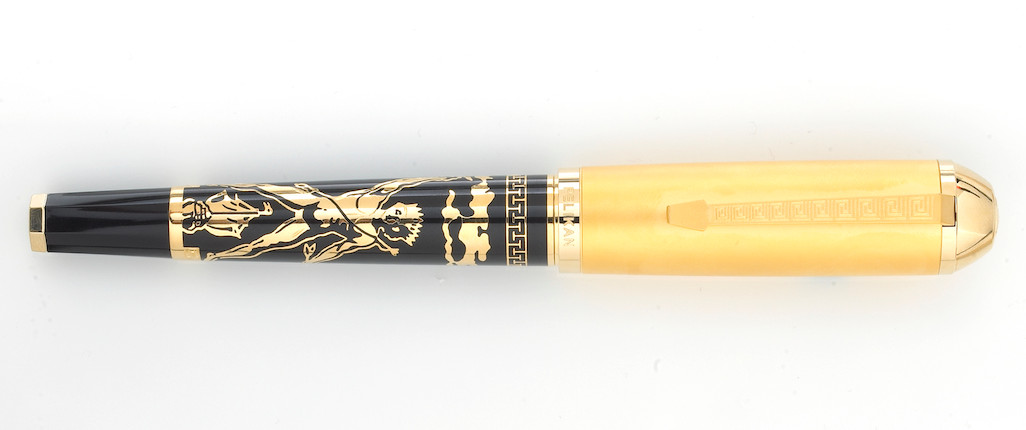 Bonhams : PELIKAN Colossus of Rhodes Limited Edition Fountain Pen