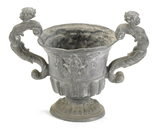 Bonhams : An English Baroque style lead urn Bulbeck Foundry, Burwell ...