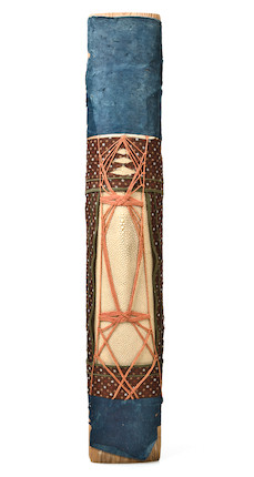 Bonhams : A section of presentation same (ray skin) Edo period, 19th ...