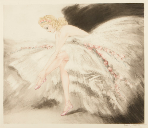 Bonhams : Louis Icart (French, 1888-1950); Fair Dancer;