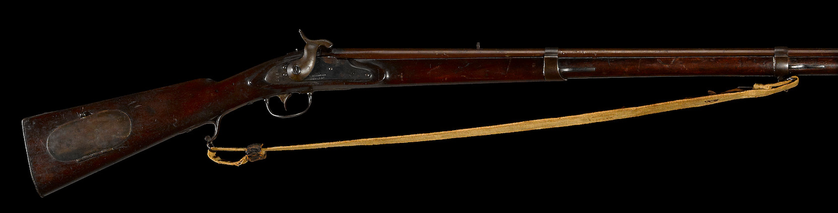 Bonhams : A U.S. Model 1817 Henry Deringer percussion conversion rifle ...