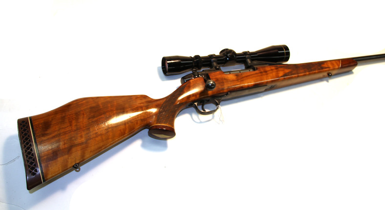 Bonhams : A .257 Magnum Weatherby Mark V bolt action rifle