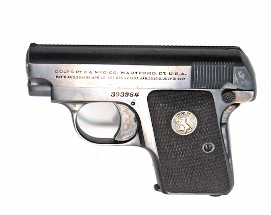 Bonhams : A Colt Model 1908 Vest Pocket semi-automatic pistol