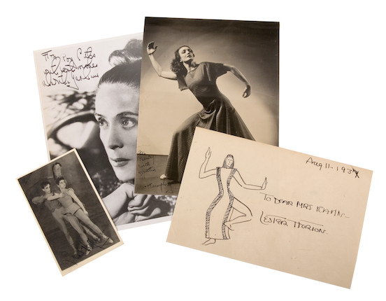 Bonhams : BALLET AND DANCE. 5 binders containing approximately 166 ...