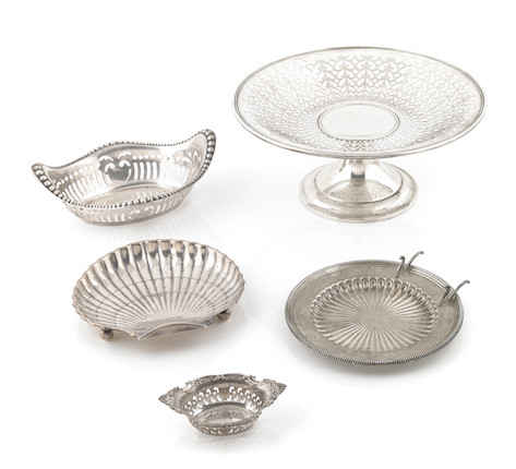 Bonhams : A group of Gorham sterling silver hollowware 20th century