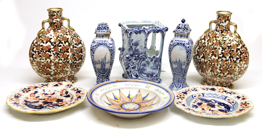 Bonhams : An assembled group of European ceramics 19th century