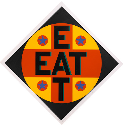 Bonhams : Robert Indiana (American, born 1928); Eat; Jack, from The ...