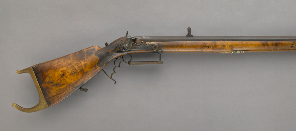 Bonhams : A continental percussion target rifle