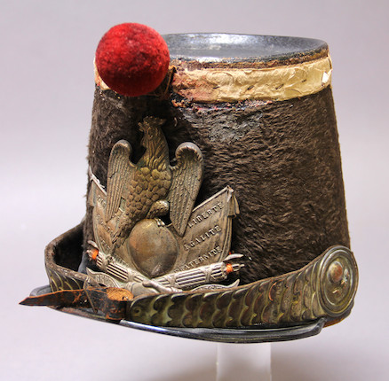 Bonhams : A French Louis-Philippe shako for the Garde Nationale -Select ...