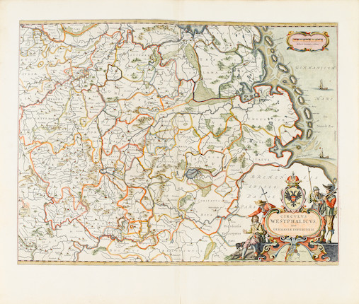 Bonhams : BLAEU, WILLEM JANSZOON. 1571-1638, & JOHANNES BLAEU. 1596-1673. Theatrum orbis ...