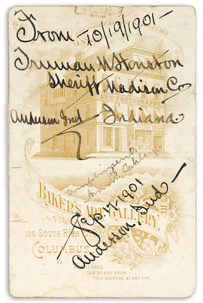 Bonhams : OAKLEY, ANNIE (PHOEBE ANN MOSES). 1860-1926. Photograph ...