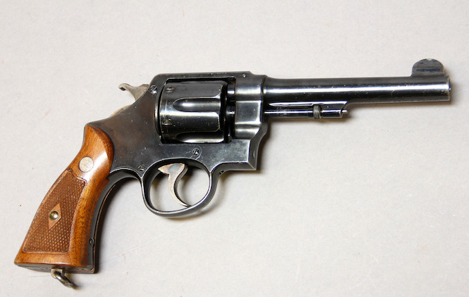Bonhams : A U.S. Model 1917 double action revolver by Smith & Wesson