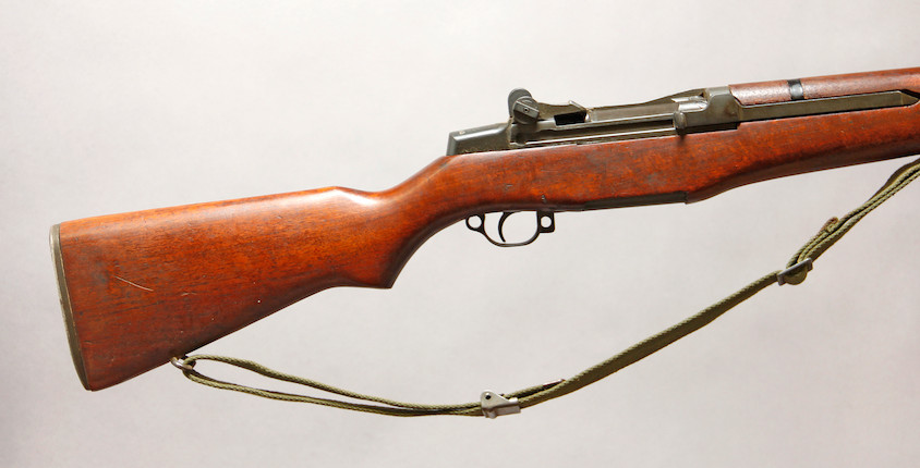 Bonhams : A U.S. M1 Garand semi-automatic rifle by Winchester