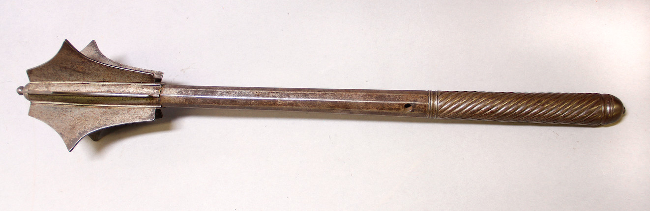 Bonhams : A Gothic style mace in 16th century style