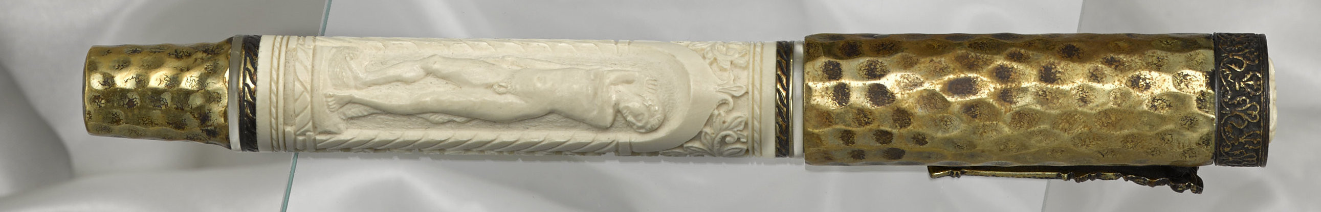 Bonhams : KRONE Michelangelo Mammoth Ivory & Gold Limited Edition 188 ...
