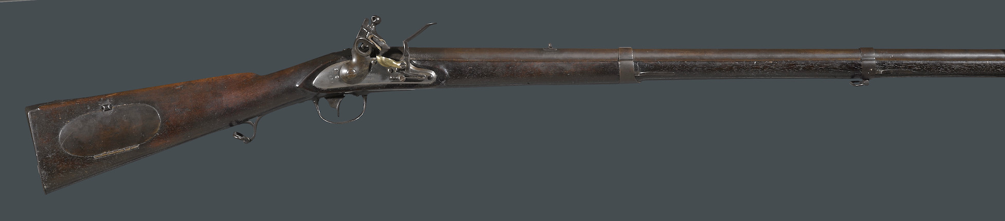 Bonhams : A U.S. Model 1817 flintlock rifle by Henry Deringer