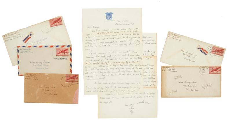 Bonhams : A collection of five handwritten Rock Hudson letters from ...