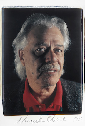 Bonhams : Chuck Close (born 1940); 'John' (John Chamberlain);