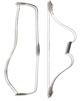 Bonhams : A lot of two Mughal steel bows