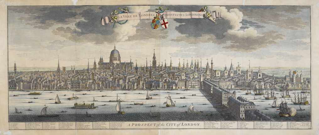 Bonhams : KIP, JOHANNES. 1652/53-1722. Prospect of Westminster ...