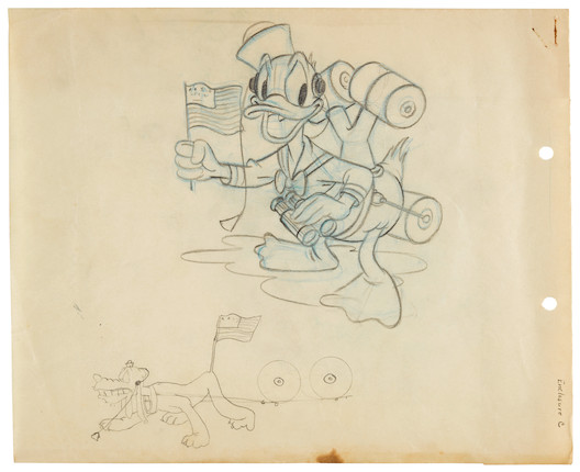 Bonhams : World WAR II Walt Disney propaganda. Walt Disney Animation ...