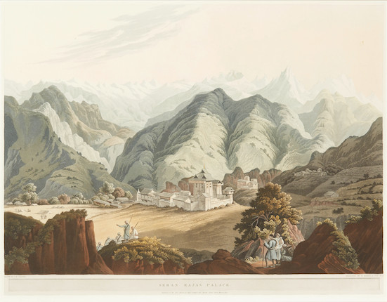 Bonhams : FRASER, JAMES BAILLIE. 1783-1856. 3 hand-colored aquatint ...