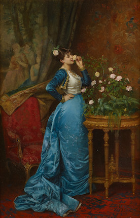 Bonhams : Auguste Toulmouche (French, 1829-1890) In delightful ...