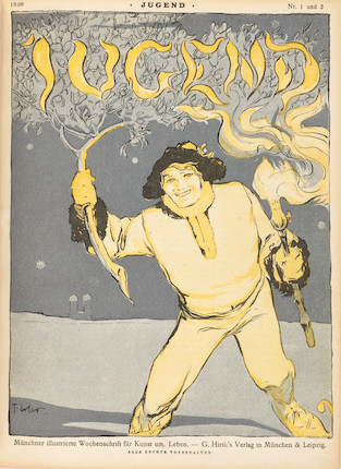 Bonhams : JUGENDSTIL. Jugend Münchner Illustrierte Wochenschrift für ...