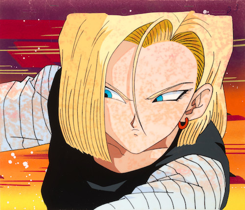 Bonhams : Dragon Ball Z Androids Saga, Android 18, Toei Animation, 1992