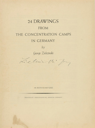 Bonhams : ZIELEZINSKI, JERZY (GEORGE ZIEL). 1914-1982. 24 Drawings from ...