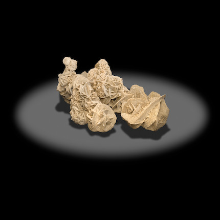 Bonhams : Exceptional Desert Rose Sand Selenite Display Specimen