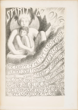 Bonhams : Ralph Chubb (1892-1960) The Sun Spirit A Visionary Phantasy ...