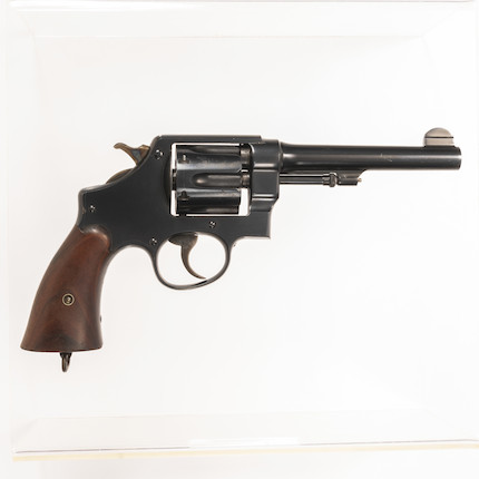 Bonhams Skinner : Smith & Wesson U.S. Model 1917 Double-action Revolver and Holster Curio or ...
