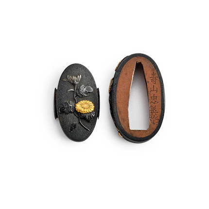 Bonhams : JUZAN TADAYOSHI A Fuchi-gashira Edo period (1615-1868), 18th ...