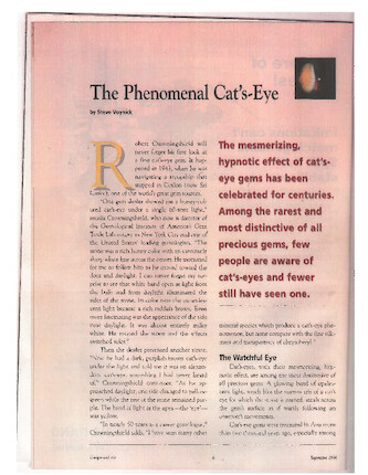 Bonhams : Rare Red Chrysoberyl (Red Alexandrite) with Cymophane Effect