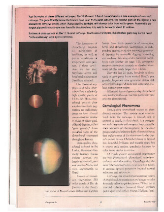 Bonhams : Rare Red Chrysoberyl (Red Alexandrite) with Cymophane Effect