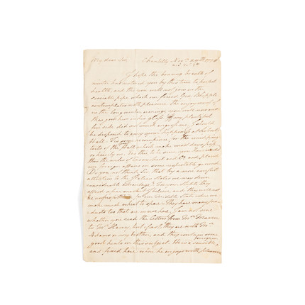 Bonhams Skinner : Richard Henry Lee (1732-1794), Autograph Letter Signed