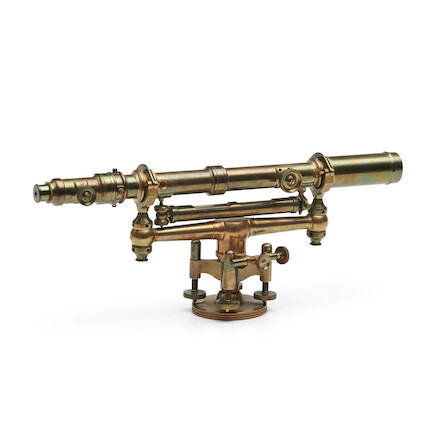 Bonhams Skinner : W. & L.E. Gurley Surveyor's Wye Level Troy, New York ...