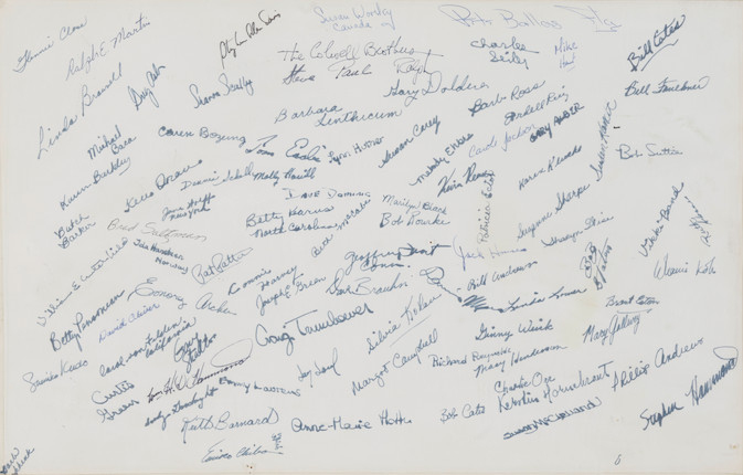 Bonhams : UP WITH PEOPLE 80+ CAST SIGNED PHOTOGRAPH