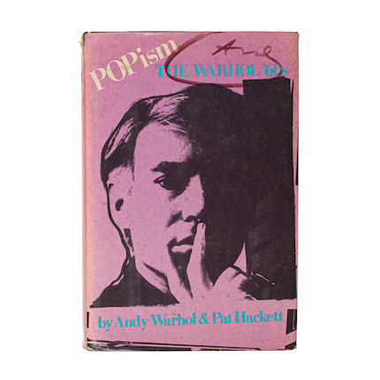 Bonhams : WARHOL BOOK INSCRIBED TO TOM BAKER, THE STAR OF I, A MAN ...
