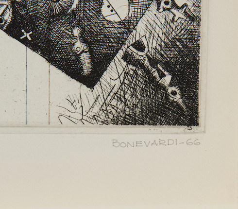 Bonhams Skinner : Marcelo Bonevardi (Argentinian, 1929-1994) Nine ...