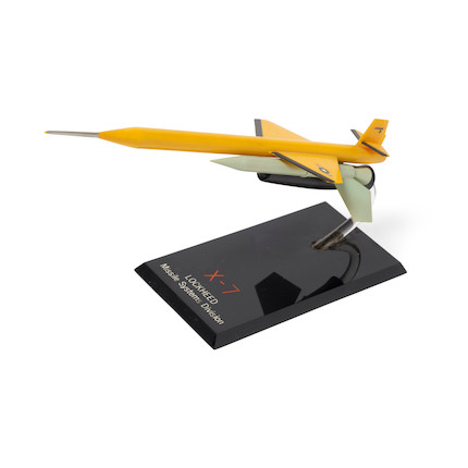 Bonhams : LOCKHEED X-7 CONTRACTOR'S MODEL. Mixed material on plastic ...