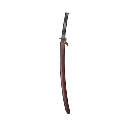 Bonhams : A KABUTOWARI (HELMET BREAKER) IN KOSHIRA-E Edo period (1615 ...