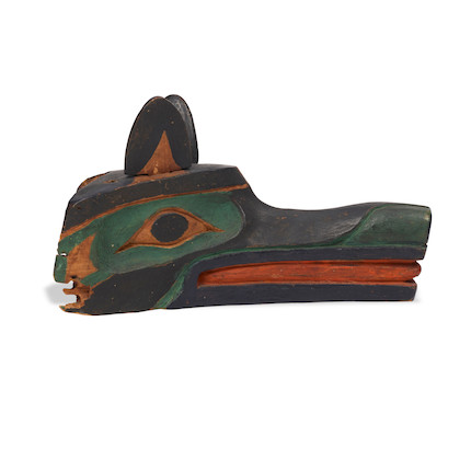 Bonhams : A Heiltsuk (Bella Bella) or Kwakwaka'wakw (Kwakiutl) wolf ...