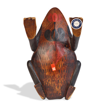 Bonhams : A Tlingit frog effigy bowl